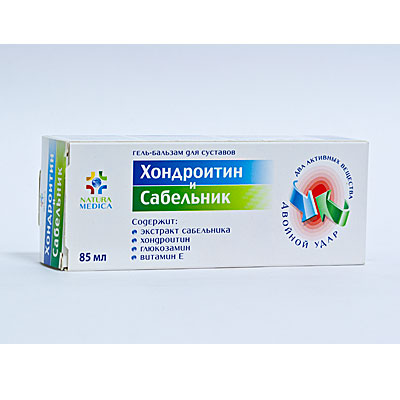 Хондроитин и сабельник крем-бальзам для суставов / Мази, гели / БАДы ...