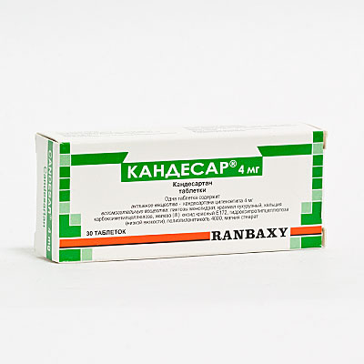 Кандесар 4мг (кандесартан) № 30 таблетки / Сартаны / Лекарства ...