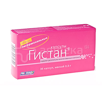 Гистан №36 капс/ВИС ООО Россия,Риа Панда / Крема, гели, мази ...