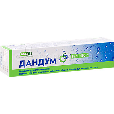 Дандум гель (ментол/камфора) 100г / Местные / Лекарства / Артрозы ...